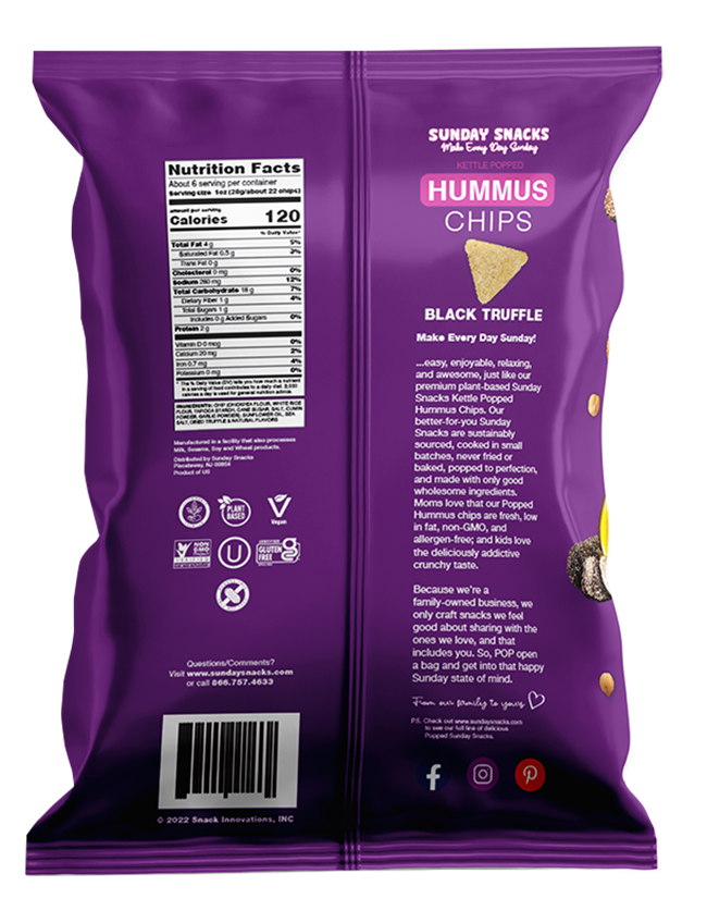 Hummus Chips – Sunday Snacks