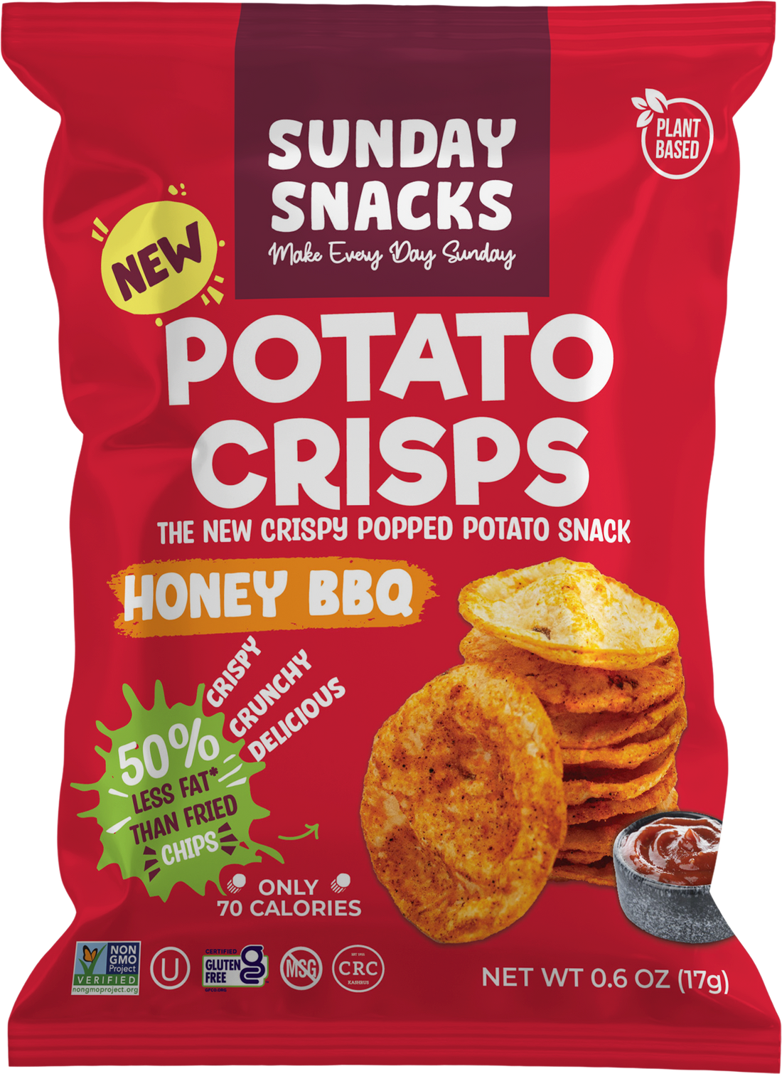 Honey BBQ & Shallots Popped Potato Chips – Sunday Snacks